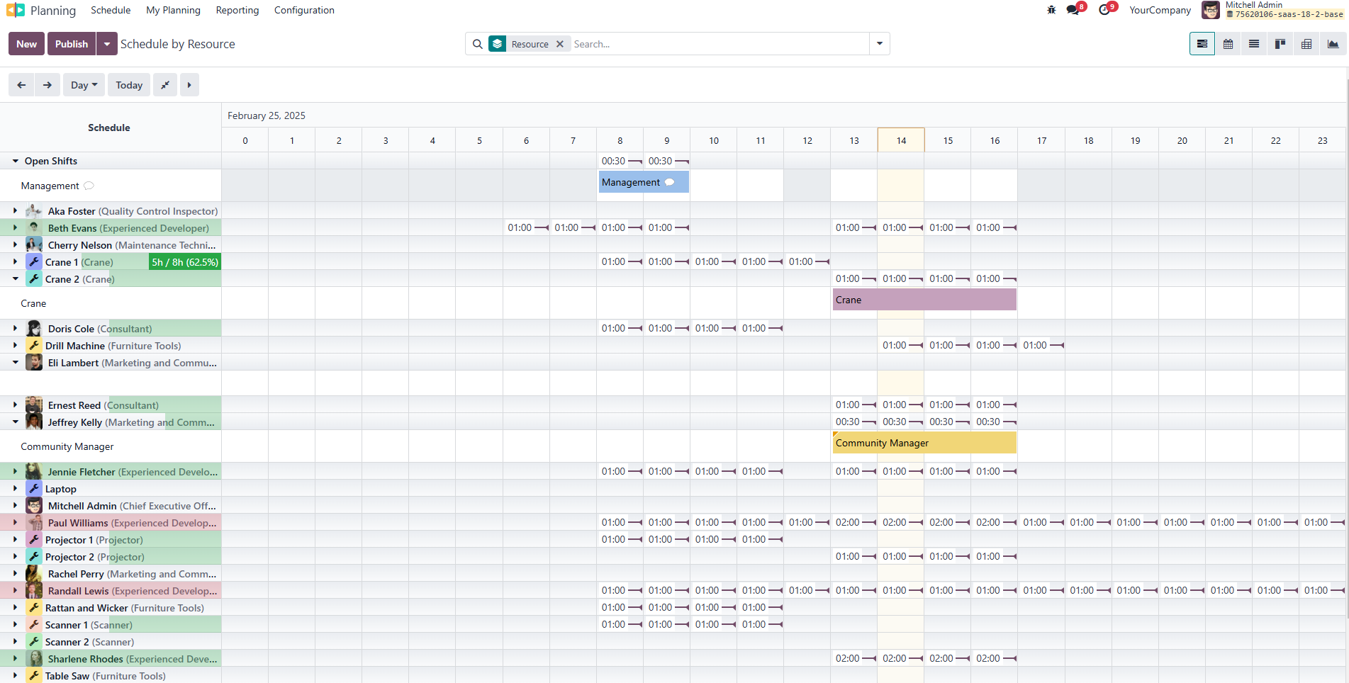 Optimize Planning Operations with Odoo 18 Planning Module